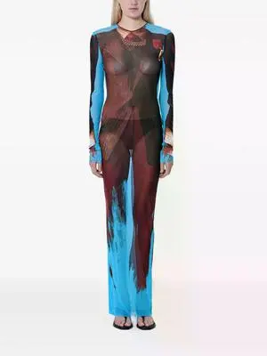 Jean Paul Gaultier Round Neck Day Dresses