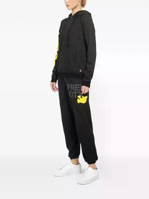 FREECITY Graphic Print Hoodie