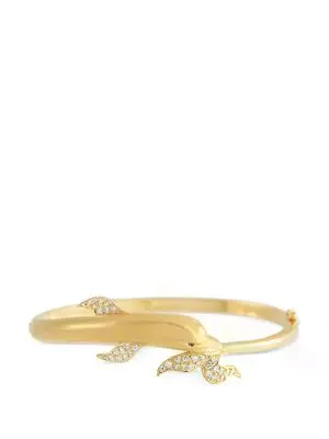 CARRERA Y CARRERA 18k Yellow Diamond Dolphin Bracelet