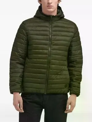 Roberto Cavalli Quilted Hooded Jacket