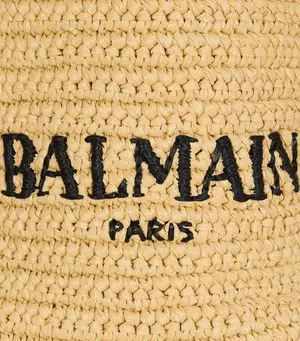 Balmain Mini Crochet Tote Bag