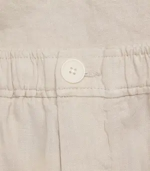 WAX LONDON Kurt Linen Shorts