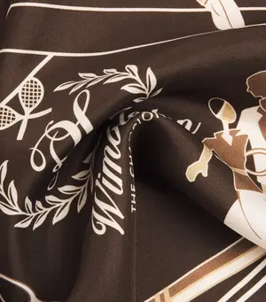 Ralph Lauren Purple Label X Wimbledon Silk Pocket Square