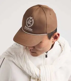 Ralph Lauren Purple Label X Wimbledon Silk Baseball Cap