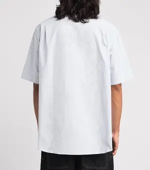 VIVIENNE WESTWOOD Organic Cotton Stripe Bowling Shirt
