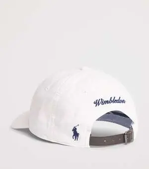 Polo Ralph Lauren Wimbledon Linen Logo Cap
