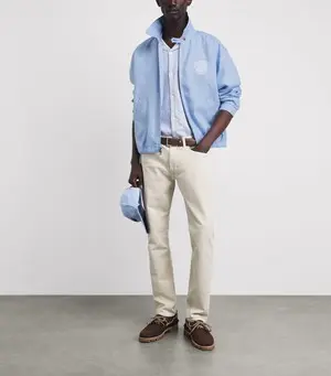 Polo Ralph Lauren X Wimbledon Linen Bayport Bomber Jacket