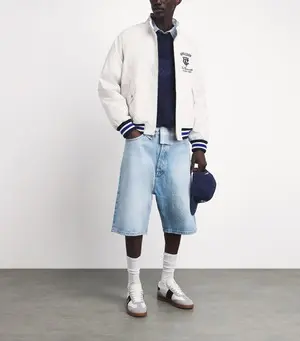 Rlx Ralph Lauren X Wimbledon Twill Windbreaker Jacket