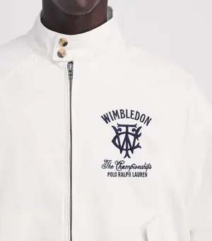 Rlx Ralph Lauren X Wimbledon Twill Windbreaker Jacket