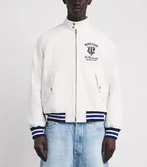 Rlx Ralph Lauren X Wimbledon Twill Windbreaker Jacket
