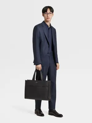 Zegna Centoventimila Single-breasted Suit - Black