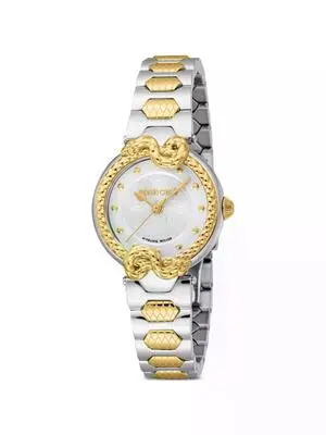 Roberto Cavalli By Frank Muller Snake Core 28mm Watch - Silver