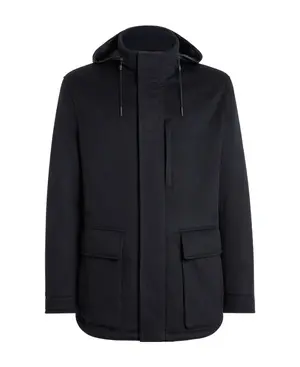 Zegna Oasi Elements Vetta Over Jacket - Black