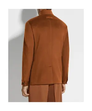 Zegna Fitted Chore Jacket With Leather Details