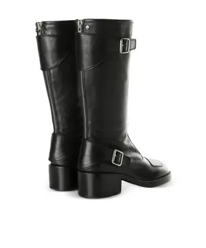 ANN DEMEULEMEESTER Buckle Detail Boots