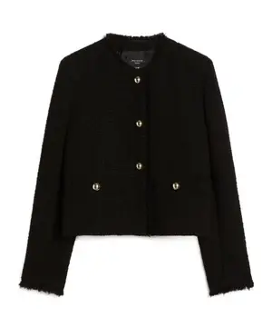 Max Mara Long-sleeved Jacket - Black