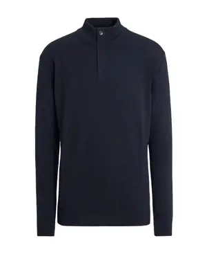 Zegna Zipper Turtleneck Sweater - No