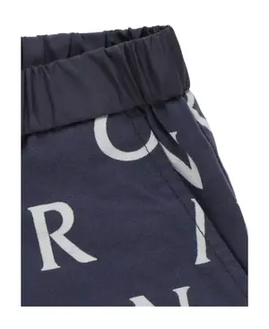 Moncler Logo-print Cotton Shorts