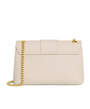 Celine Medium Victoire Bag In Supple Calfskin With Gold Finishes