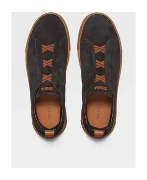 Zegna Triple Stitch Low-top Sneakers