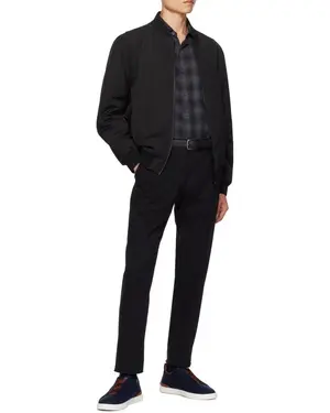 Zegna Triple Stitch Wool Sneakers