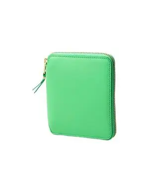 Comme Des Garçons Zip Around Wallet - Green