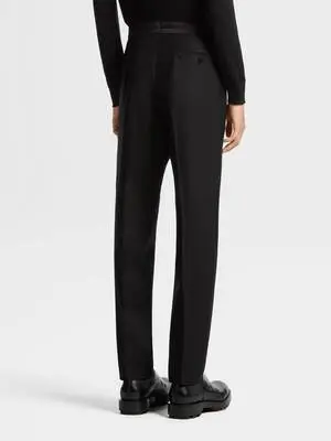 Zegna Side Pocket Wool Dress Trousers