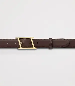 Cartier Leather Tank Asymétrique Belt