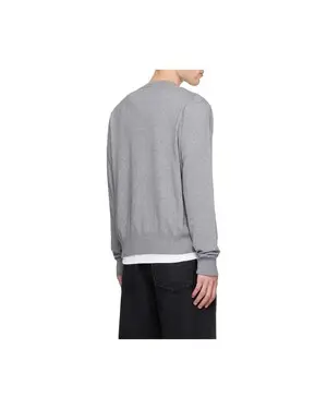 VIVIENNE WESTWOOD Orb Embroidered Crewneck Jumper - Grey