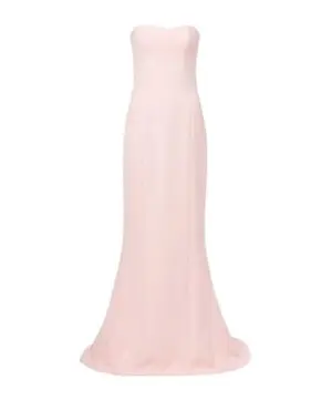 SAFIYAA LONDON Trumpet Crepe Gown