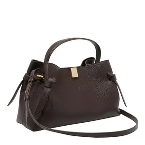 Yuzefi Gyoza Top Handle Bag - Black