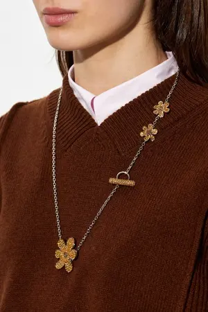 Marni Necklace With Shimmering Crystals