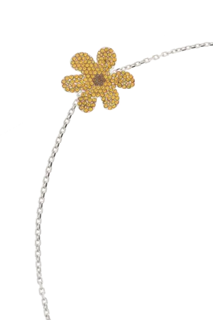 Marni Necklace With Shimmering Crystals