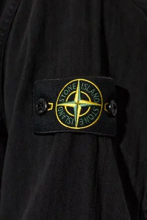 Stone Island Jacket With Logo Patch