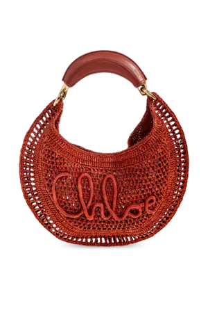 Chloé Summer Banana" Hobo Bag - Red