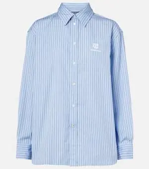 Polo Ralph Lauren Wimbledon Striped Cotton Shirt - Blue