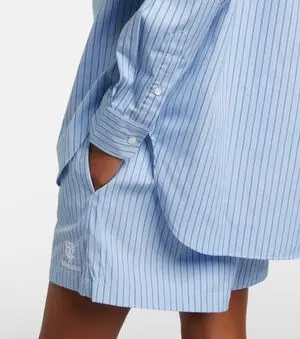 Polo Ralph Lauren Wimbledon Striped Cotton Shirt - Blue