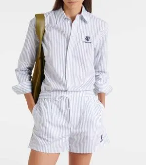 Polo Ralph Lauren Wimbledon Striped Cotton Shirt - White