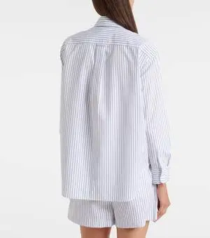 Polo Ralph Lauren Wimbledon Striped Cotton Shirt - White