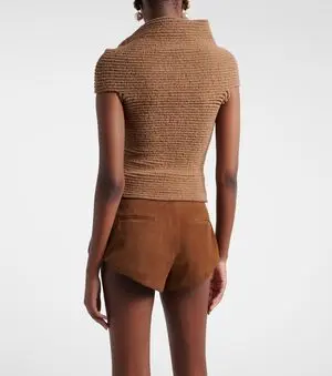 Magda Butrym Draped Knitted Top