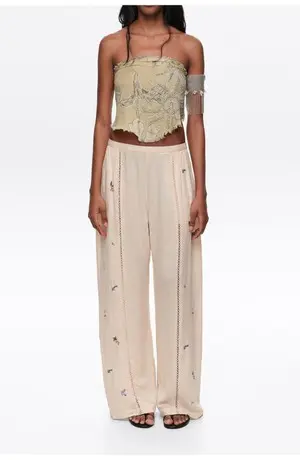 Bimba Y Lola Elasticated Pants For Women