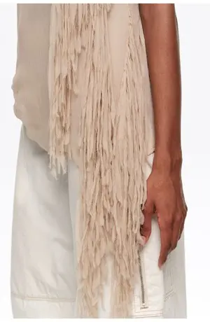 Bimba Y Lola Strappy Frayed Edge Top