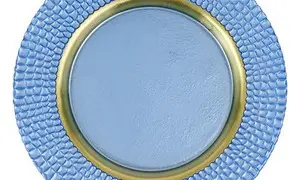 VIETRI Pelli Glass Charger Plate