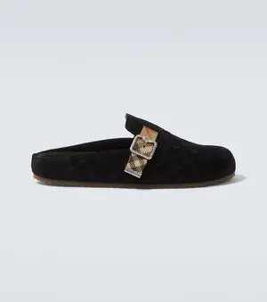 Burberry Urchin Suede Clogs