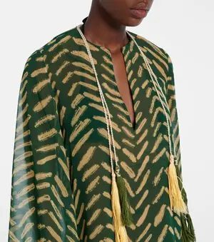 Johanna Ortiz Printed Cotton Kaftan