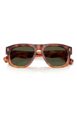 Brunello Cucinelli Alke 53mm Rectangular Pillow Sunglasses