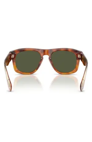Brunello Cucinelli Alke 53mm Rectangular Pillow Sunglasses