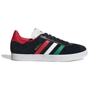 Adidas Mexico National Team Gazelle Shoes - Black