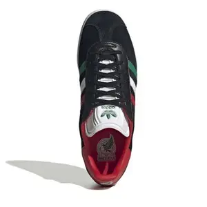 Adidas Mexico National Team Gazelle Shoes - Black