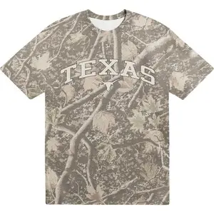USCAPE APPAREL Texas Longhorns Back Bay Heavyweight T-shirt - Camo